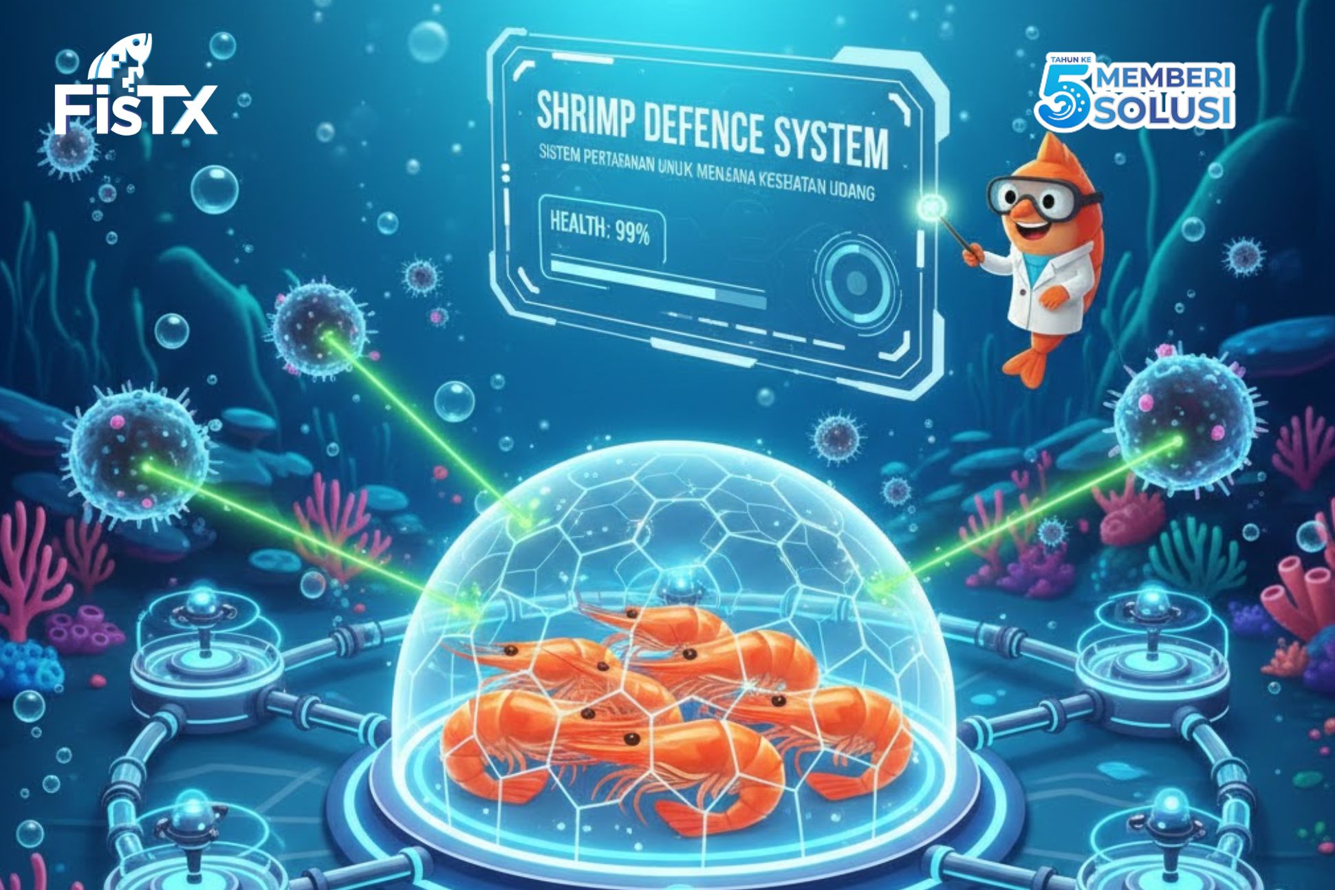 Shrimp Defence System: A Defence System to Maintain Shrimp Health